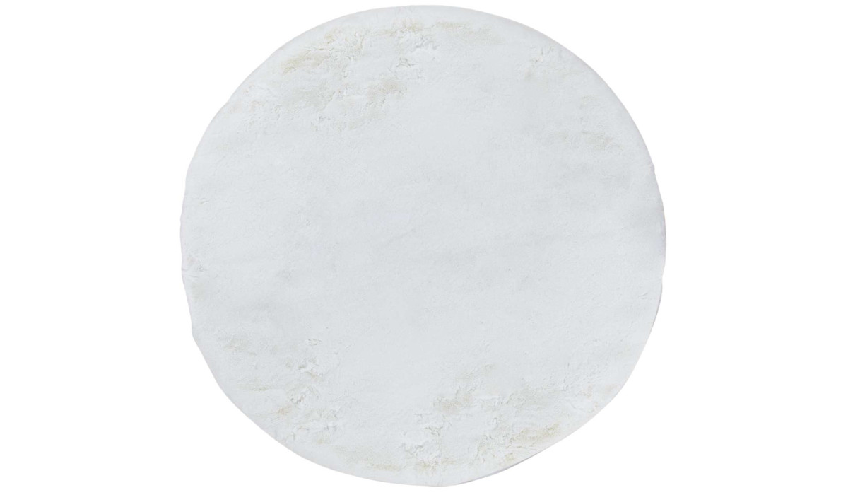 Килим Rabbit White ø 160 Round, білий