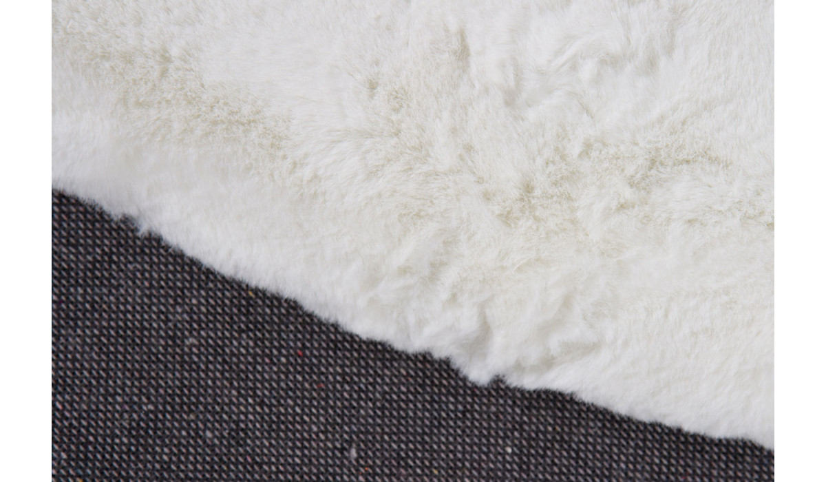 Килим Rabbit White ø 160 Round, білий
